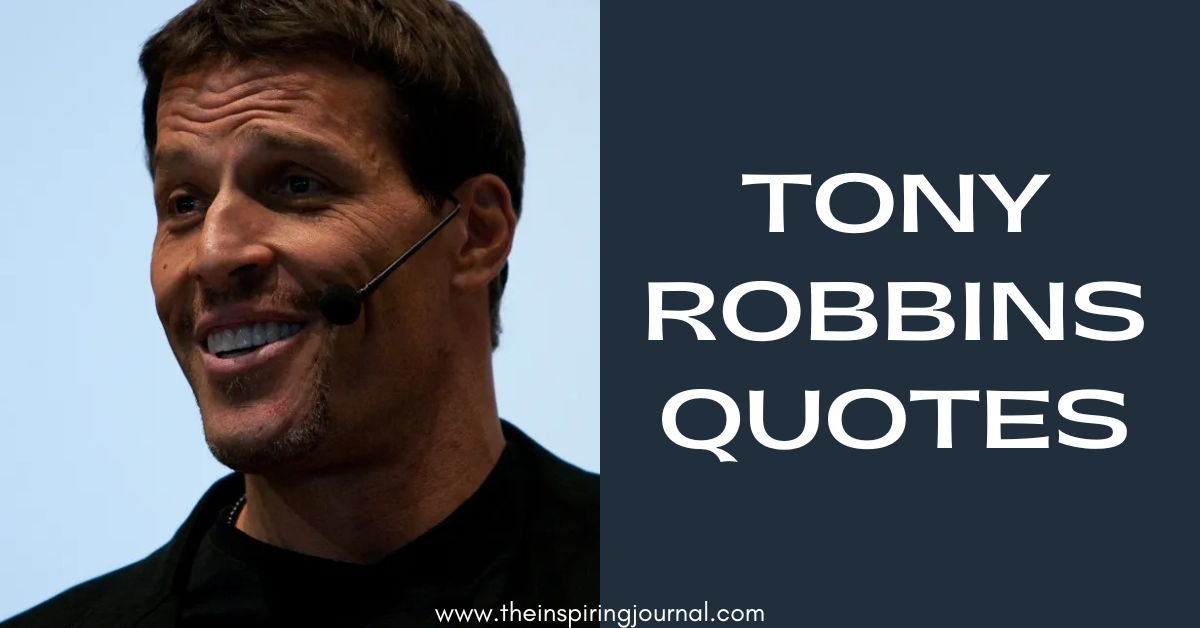 Tony Robbins Quotes | The Inspiring Journal