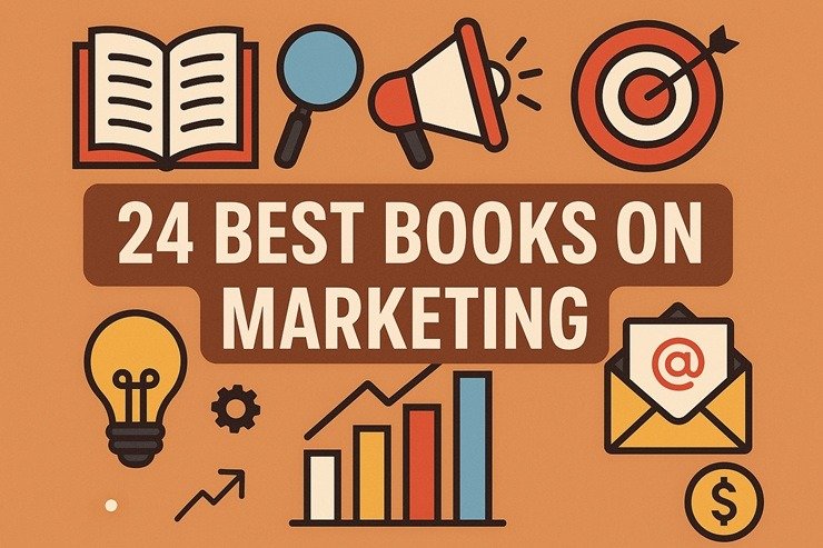 24 Best Books on Marketing [Infographic] | The Inspiring Journal