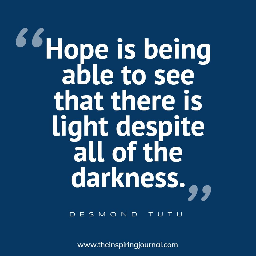 Quotes About Hope The Inspiring Journal