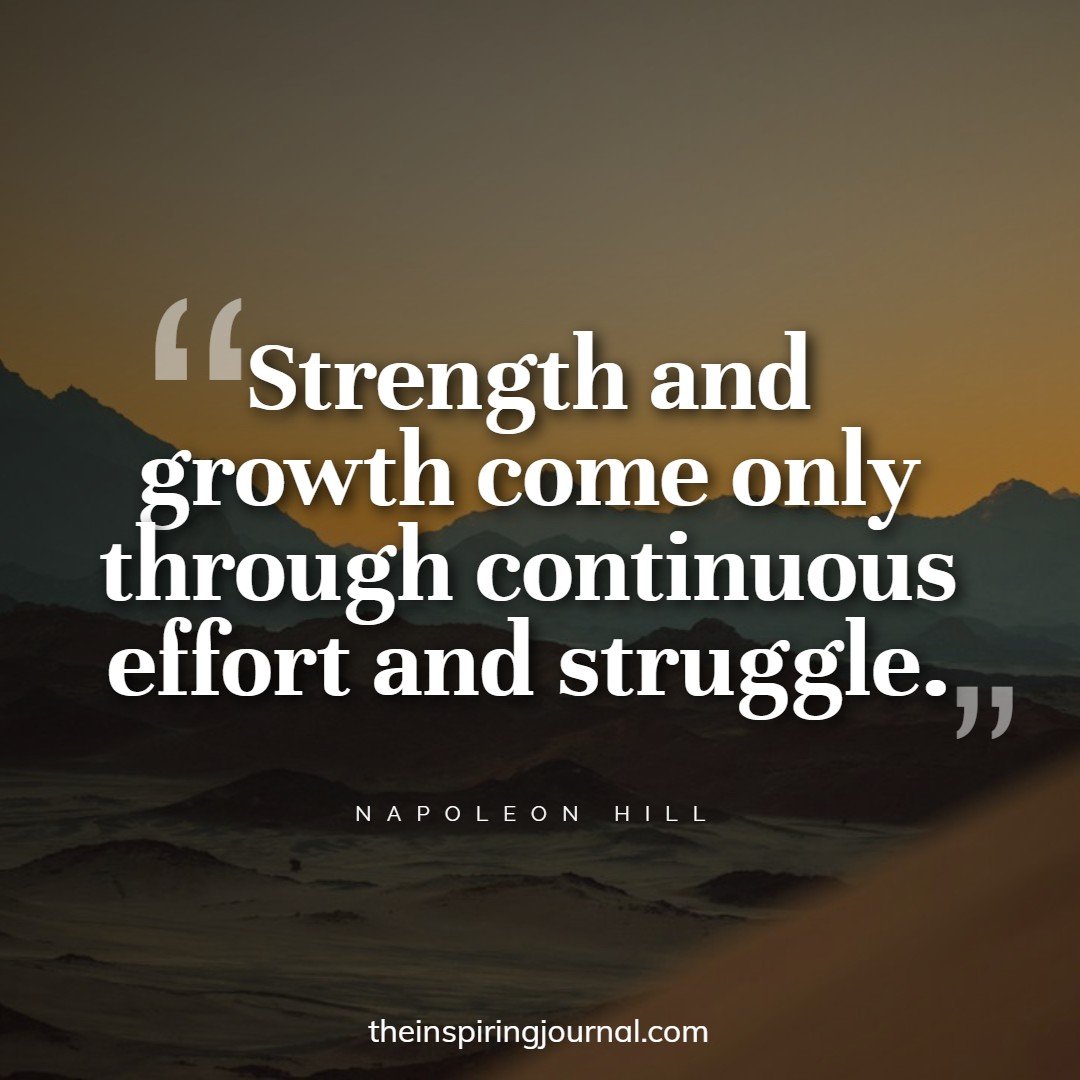 90 Inspirational Quotes about Life and Struggles | The Inspiring Journal